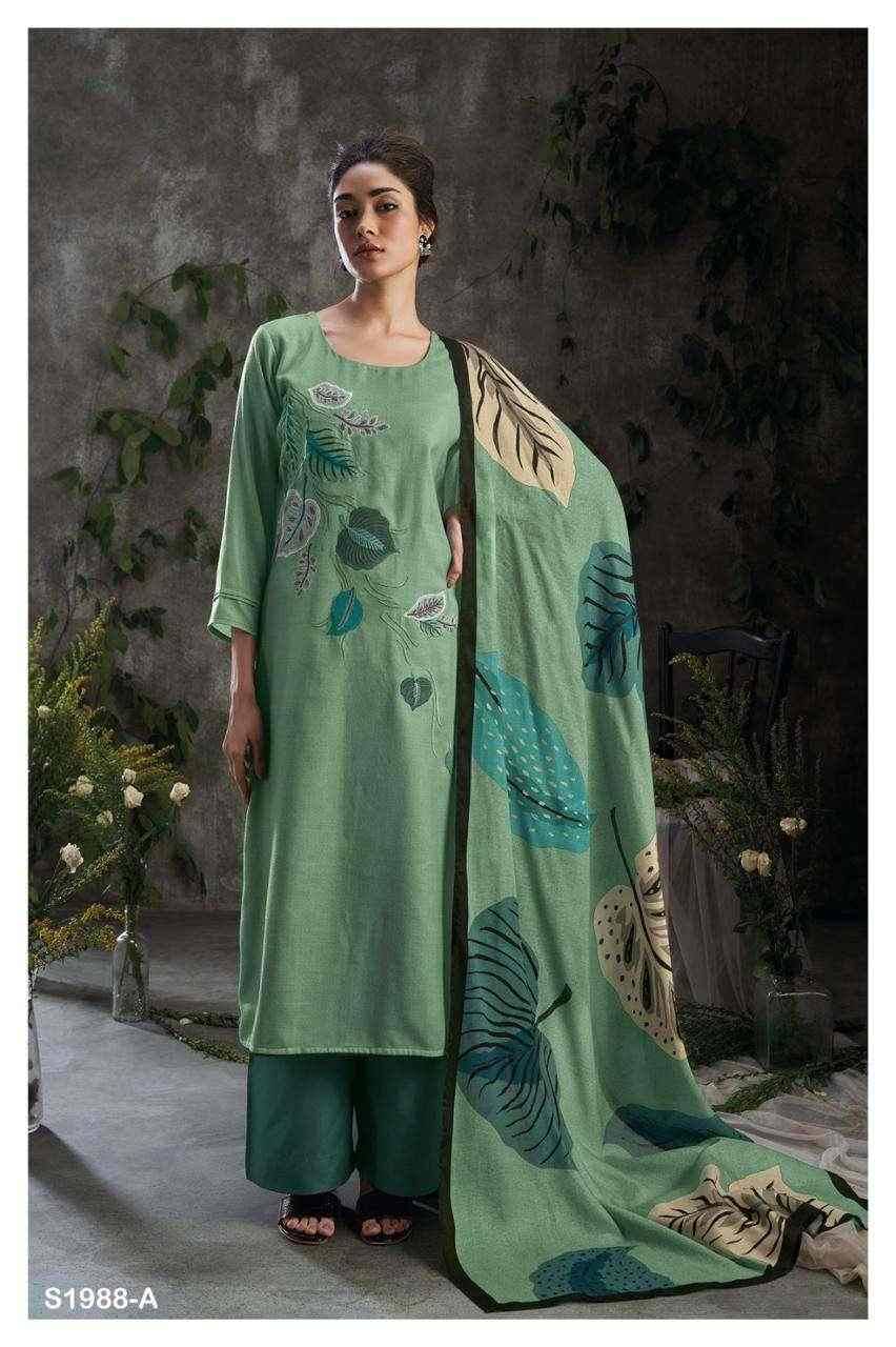 SPIRIT-1988 BY GANGA FASHION 1988-A TO 1988-D SERIES BEAUTIFUL STYLISH ...