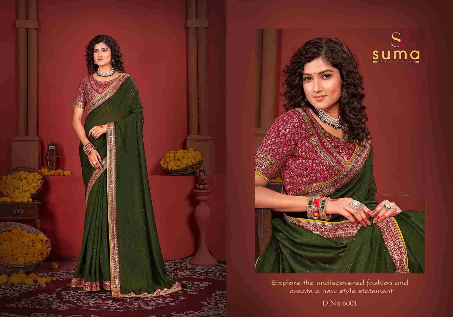 AVIKYA BY SUMA 6001 TO 6010 SERIES INDIAN TRADITIONAL WEAR COLLECTION ...