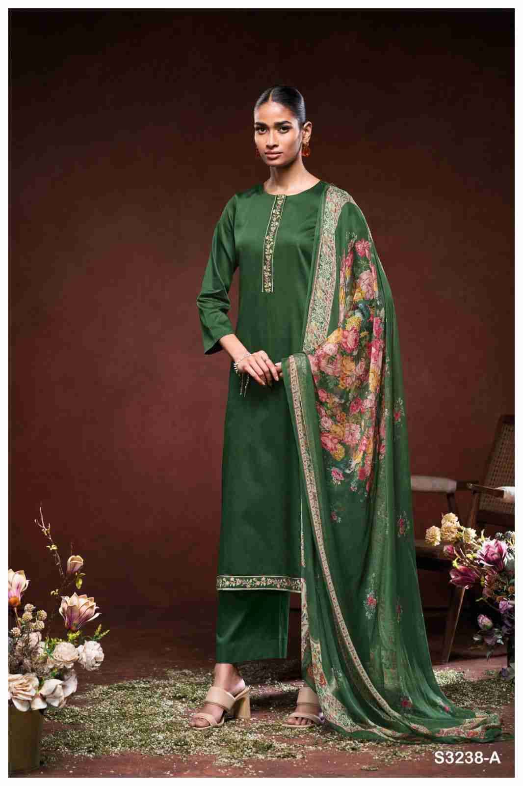 MIKENNA-3238 BY GANGA FASHION 3238-A TO 3238-D SERIES BEAUTIFUL FESTIVE ...
