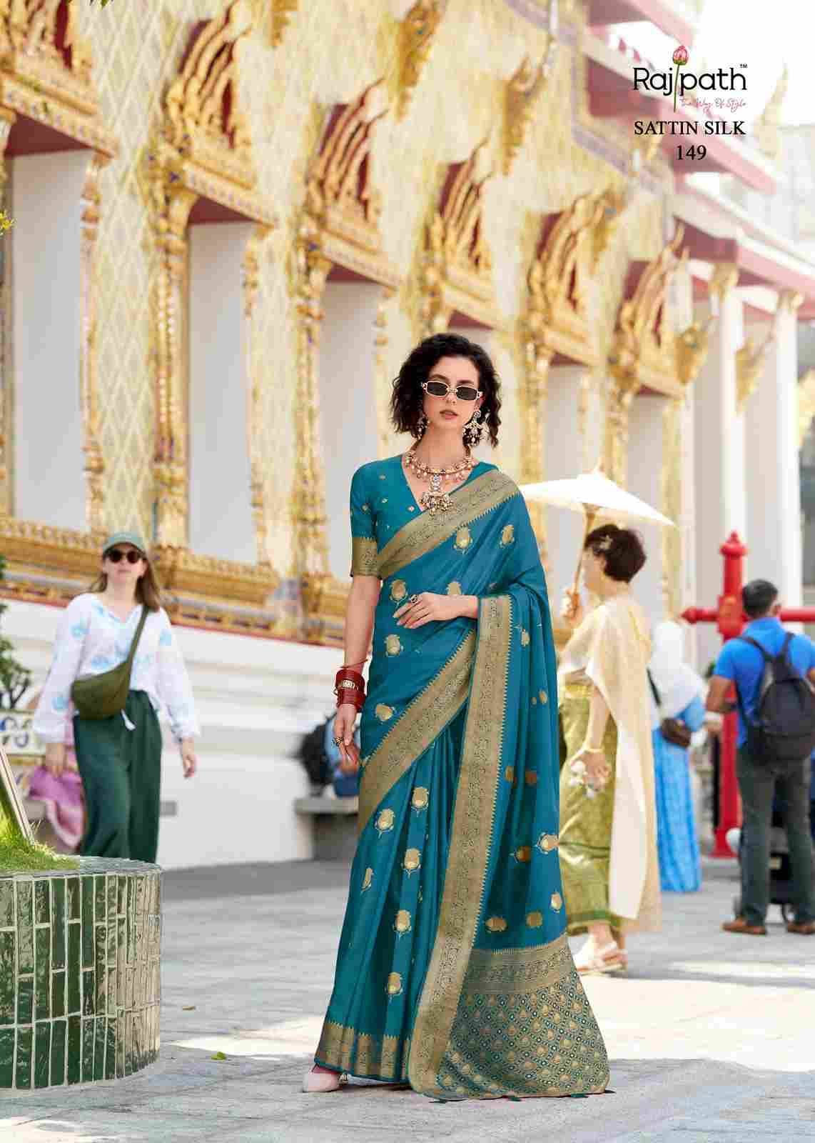 WHITE ROSE BY RAJPATH 149 TO 154 SERIES INDIAN TRADITIONAL WEAR COLLECTION BEAUTIFUL STYLISH ...