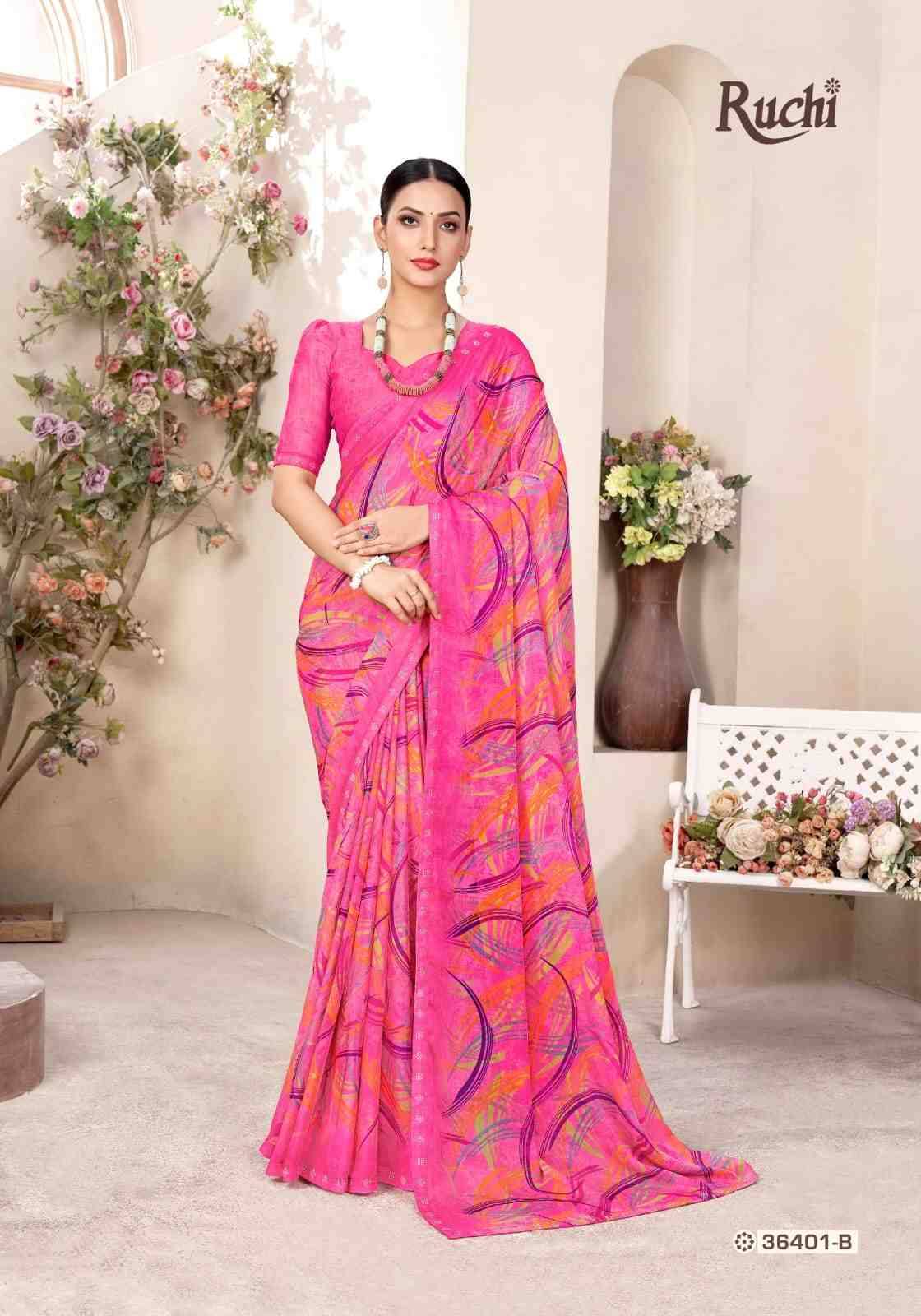 VANILLA VOL-13 BY RUCHI SAREES 38401-A TO 38403-D SERIES INDIAN ...